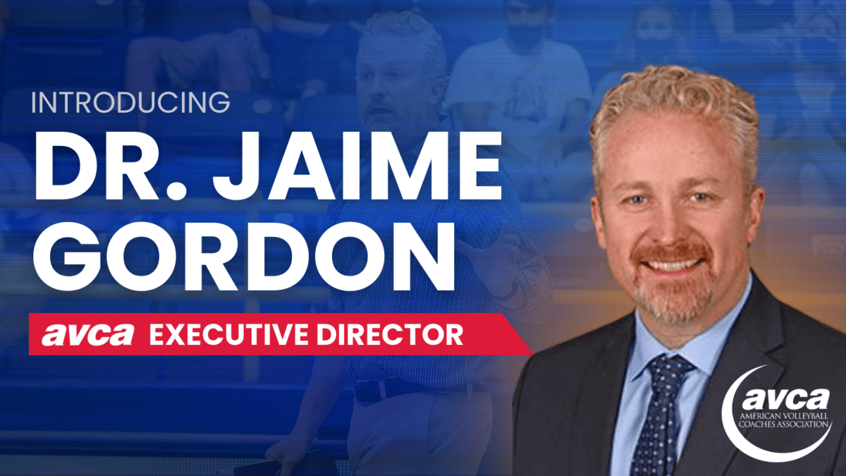 Dr. Jaime Gordon to Become New AVCA CEO